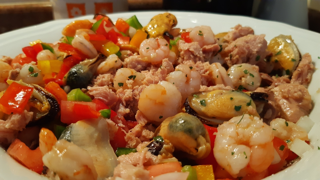 SALPICÓN DE MARISCO - RECETAS DE COCINA ABUELA MARÍA